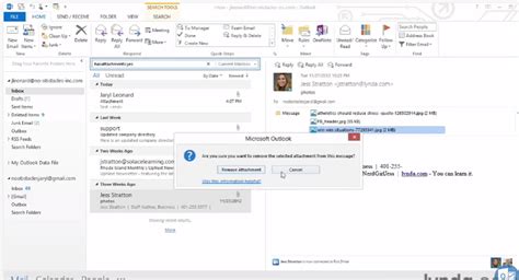 Microsoft Outlook Saving Attachment From A Email Message Microsoft