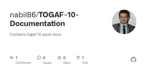 Github Nabil86togaf 10 Documentation Contains Togaf 10 Epub Docs
