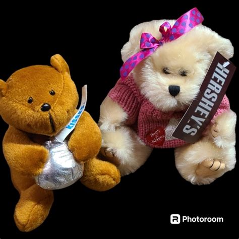 Hersheys Toys 202 Hersheys Chocolate 8 Teddy Bear Plush Nwt Hershey 6 Bear Poshmark