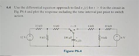 Solved Use The Differential Equation Approach To Find Chegg