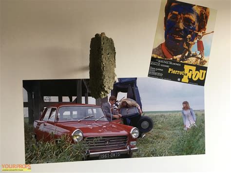 Pierrot Le Fou F 1965 Concrete Fragment Original Set Dressing