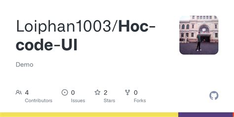 GitHub Loiphan Hoc Code UI Demo