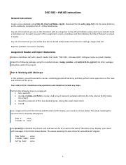 HW 06 Instructions Pdf DSCI 303 HW 06 Instructions General Instructions Create A New