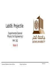 Understanding Projectile Motion In Physics Experiments Course Hero