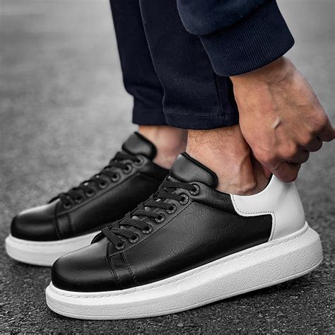 Mens Sneakers Black White 2 Apollo 256 Blackwhite