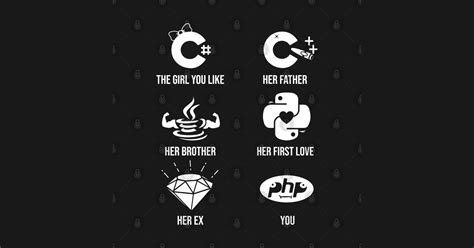The Girl You Like Meme Funny Programming Languages PHP Joke Programmer Joke T Shirt TeePublic