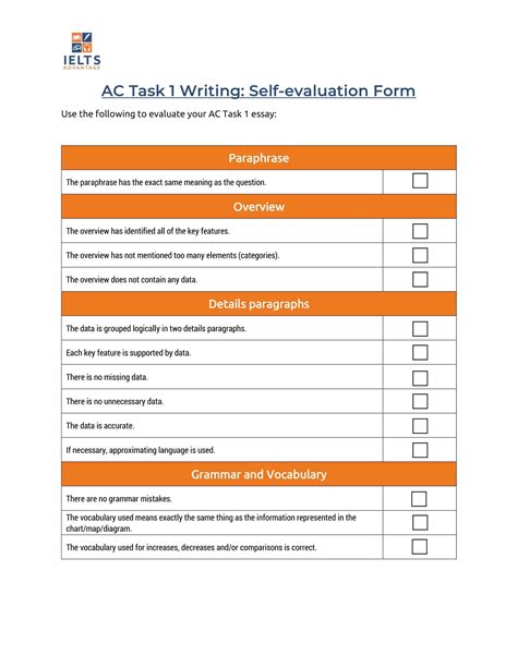 Free Printable Self Evaluation Templates [word Excel Pdf]