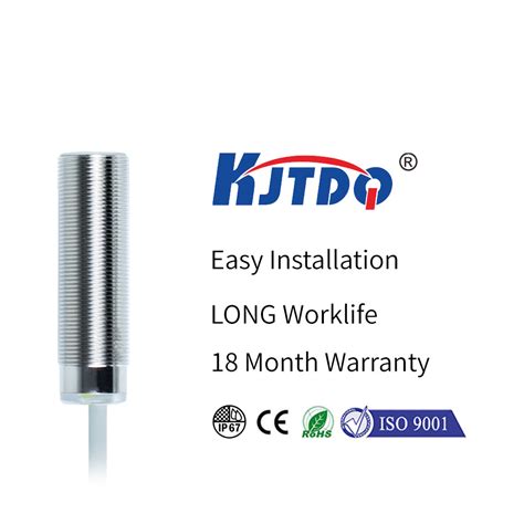 KJT M18 Cylindrical Magnetic Proximity Sensor Reed Switch 2 Wires For Rolling Shutter Door From