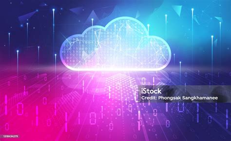 클라우드 컴퓨팅 추상적 배경 개념 디지털 기술 배너 핑크 블루 배경 이진 코드 추상 기술 빅 데이터 센터 클라우드 스토리지 클라우드 네트워크에 연결 일러스트 벡터 2d