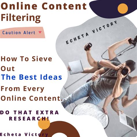 Online Literacy And Content Filtering