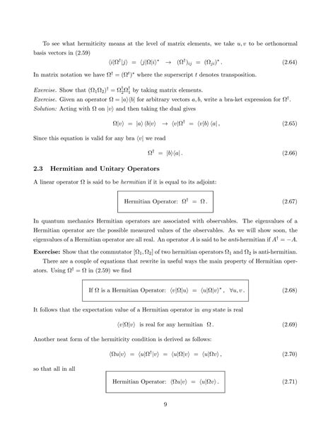 Bra And Ket Notations Pdf