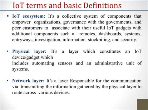 Introduction Of Iot And Logical And Physical Design Of Iot Pptx