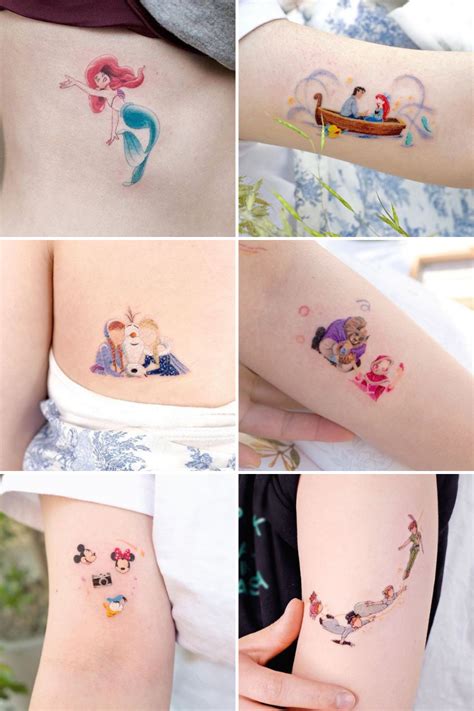 55 Disney Princess Tattoos That Honor Beauty And Strength Artofit