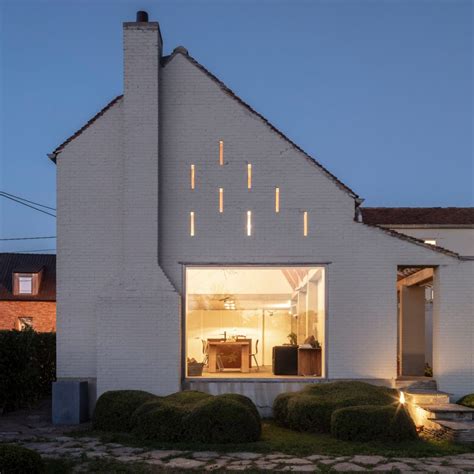 atelier vens vanbelle creates monastic white country house