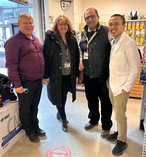 Our Colleagues From Hamilton Health Sciences Visiting Credit Valley