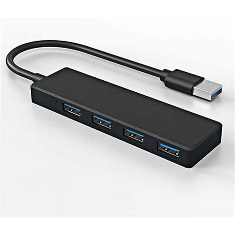 Usb Hub Usb Splitter 4 Port Usb Hub 1 Usb 3 0 3 Usb 2 0 Hub Portable Multiport Adapter