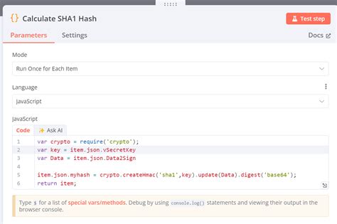 Mimecast Api Hashing Hmac Sha1 With Key Questions N8n Community