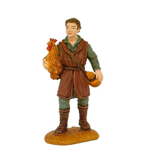 Tradineur Set Figuras De Campesinos Para Bel N Navide O Cm Durexina Figuras Decorativas