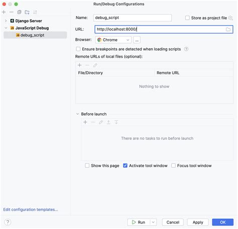 Part 3 Debugging Javascript Pycharm Documentation