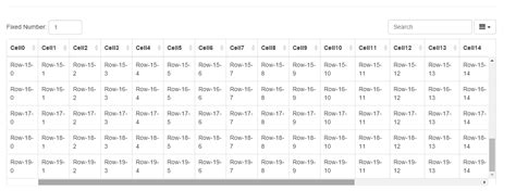 Js组件系列——bootstrap Table 冻结列功能ie浏览器兼容性问题解决方案bootstraptable Refresh Ie兼容