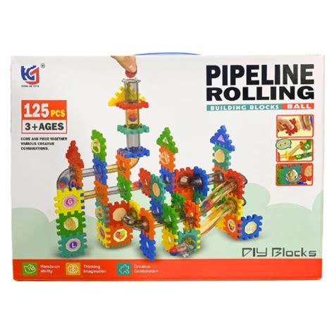 Pipeline Rolling Building Blocks And Ball Quickee