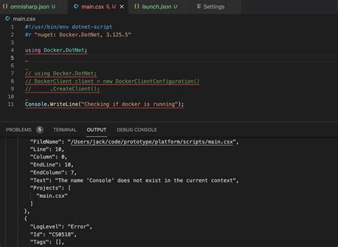 Omnisharp Issues With Generated Project · Issue 651 · Dotnet Scriptdotnet Script · Github