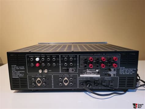 Reduced Kenwood Model 600 Integrated 130 Wpc With Full Rebuild