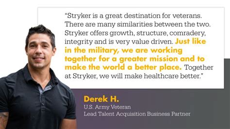Addison Van Patten On Linkedin Jobs For Military Veterans Stryker Careers
