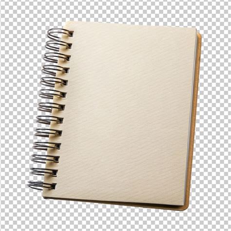 Premium PSD Closed Notebook On Transparent Background