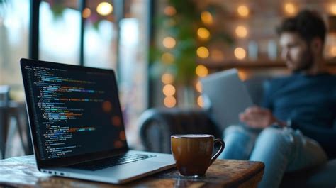 Premium Photo Professional Software Developer Work