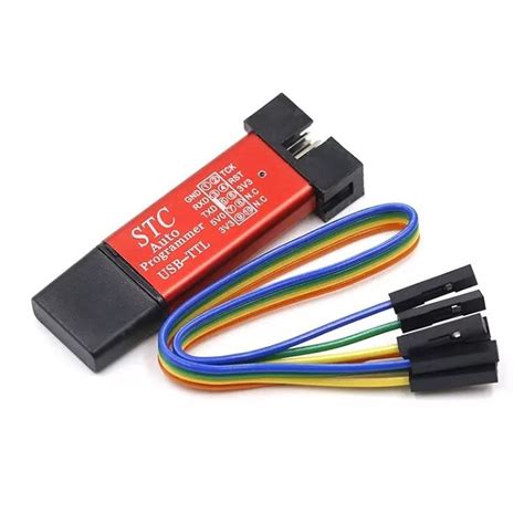 Mcu Stc Auto Downloader Programmer Usb To Ttl Download Cable Dual