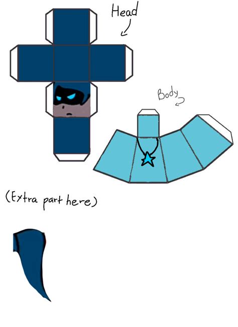 Magical Girls Precure Papercraft Villans Dark Marine