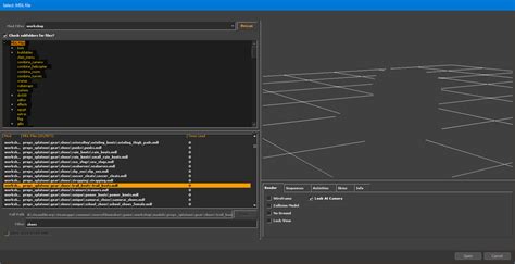 Models Arent Showing Up In Mdl File List Rsfm