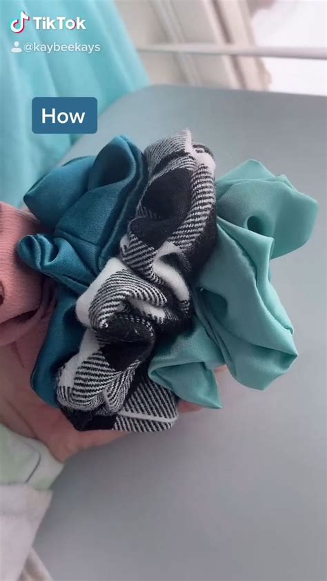 How To Make Scrunchies Scrunchies Diy How To Make Scrunchies Diy Hair Accessories Ribbon