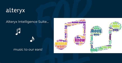 Myisha H On Linkedin Have You Used The Alteryx Intelligence Suite Text Mining Tools Check Out…