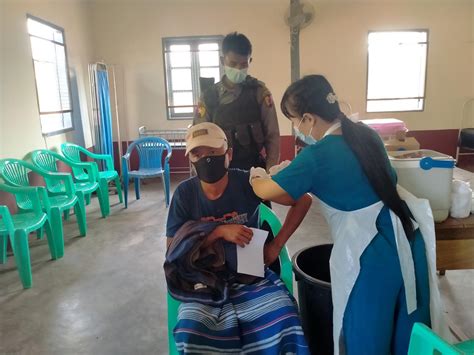 ပိုင်ကျုံမြို့တွင် ကိုဗစ် ၁၉ရောဂါကာကွယ်ဆေး ထိုးနှံပြီးသူ ၁၁၀၂၅ဦးရှိပ