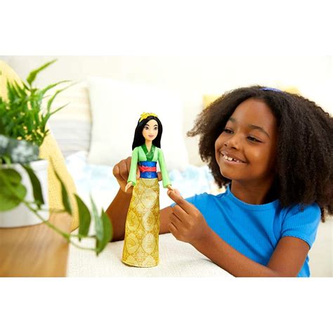 Mattel Disney Princess Dolls Mulan Posable Fashion Doll With Sparkl