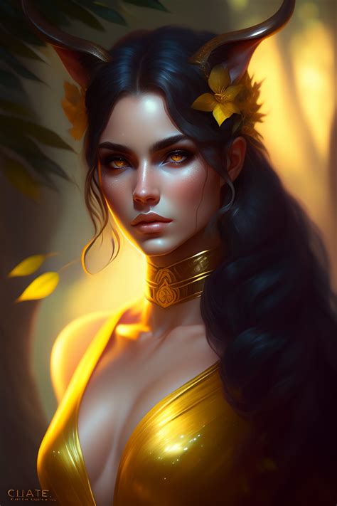 Lexica Satyr By Charlie Bowater And Titian And Artgerm Full Body