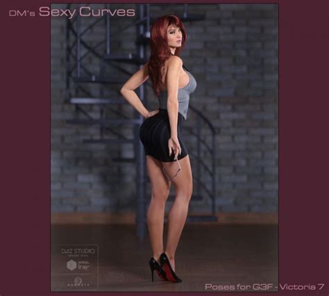 DM S Sexy Curves D Models For Daz Studio And Poser