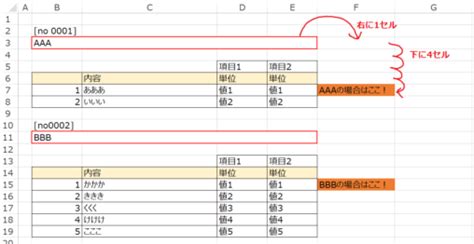【excel Vba】【マクロ】【tips】セル結合しているセルからoffsetをする際の注意｜lenoco Excel Vba