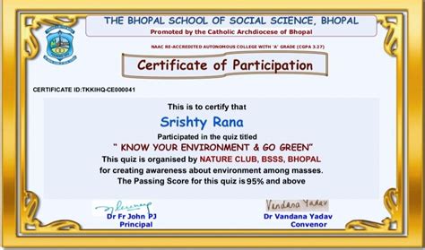 Srishty Rana On Linkedin Gogreen Sustainability Environmentalconservation Certifiedquiz…