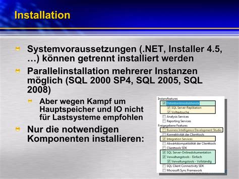 sql server grundlagenfür share point admins ppt