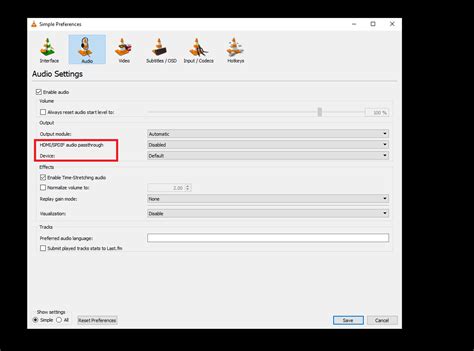 sound hdmi audio passthrough missing ubuntu 20 vlc 3 ask ubuntu