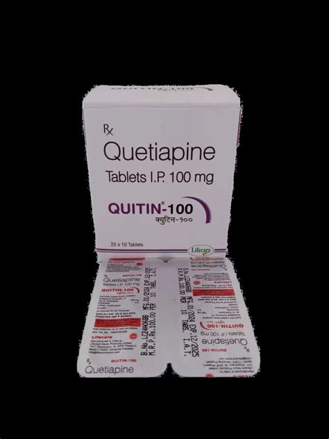 Quitin 100 Mg 10 Tablets Lifes Pharma