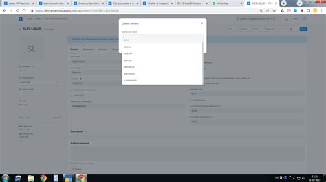 Item Variant Can Not Create Erpnext Frappe Forum