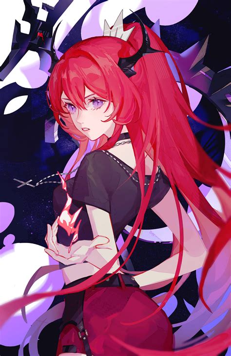 Surtr Arknights Image By Ex Zerochan Anime Image Board