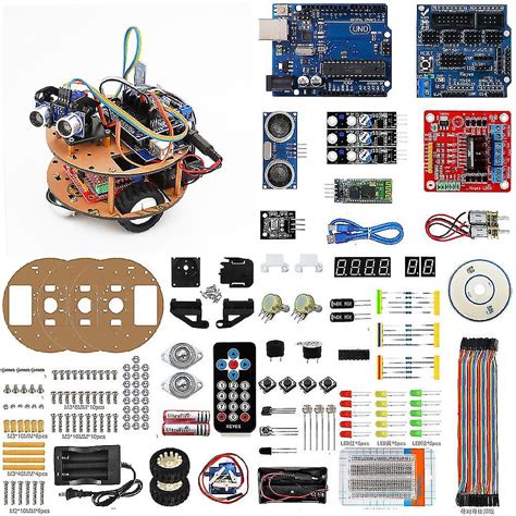 Smart Turtle Robot Car Bluetooth Wireless Control Learning Kit For Arduino Tracking