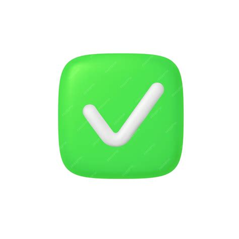 Premium Vector 3d Right And Wrong Button In Round Shape Green Yes And