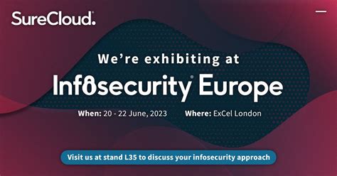 Surecloud On Linkedin Cybersecurity Infosecurityeurope2023 Grc