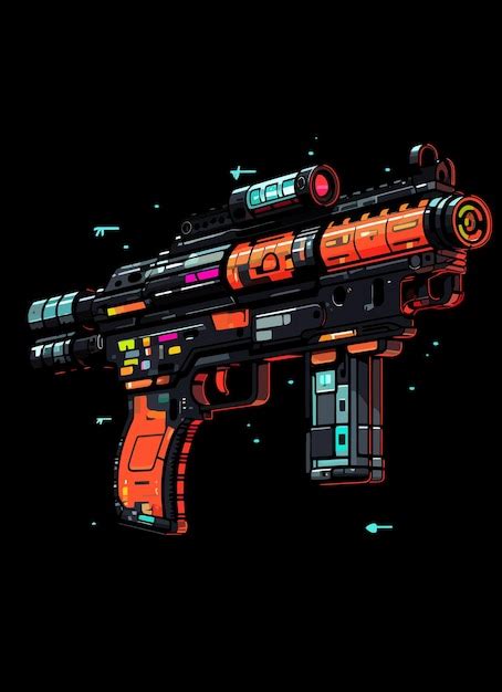 Premium Vector Gun Vector